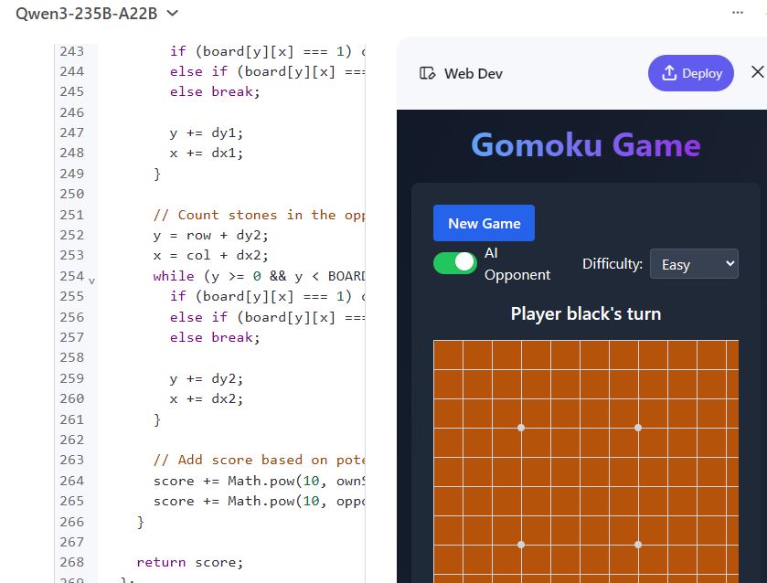 Qwen Web Dev Generates Code With One Click Deploy Rad Neurons